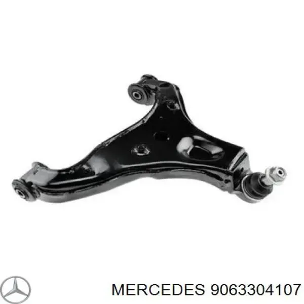 9063304107 Mercedes | Рычаг передней подвески нижний правый 906 330 41 ...
