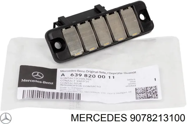9078213100 Mercedes | Датчик закрывания дверей (концевой выключатель ...