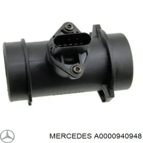 A0000940948 Mercedes | Датчик потока (расхода воздуха, расходомер M.A.F ...