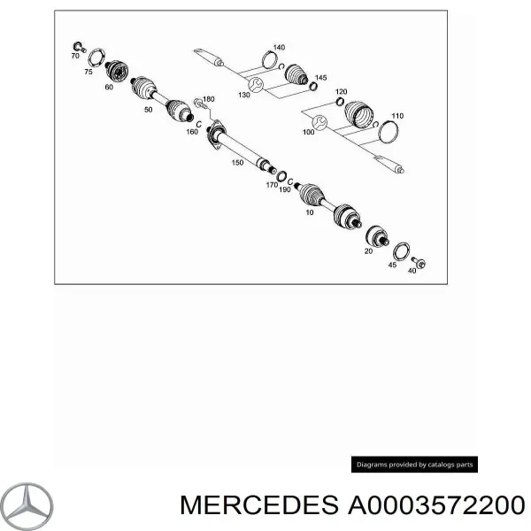 A0003572200 Mercedes | купить на Avto.pro