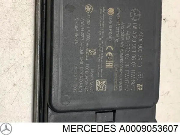 A0009053607 Mercedes | Радарный датчик дистанции A 000 905 36 07 купить ...