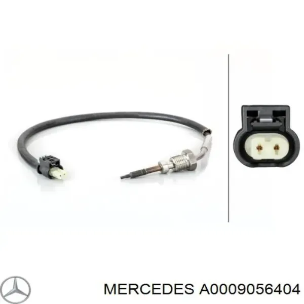 A0009056404 Mercedes | Датчик температуры отработавших газов (ог, перед ...