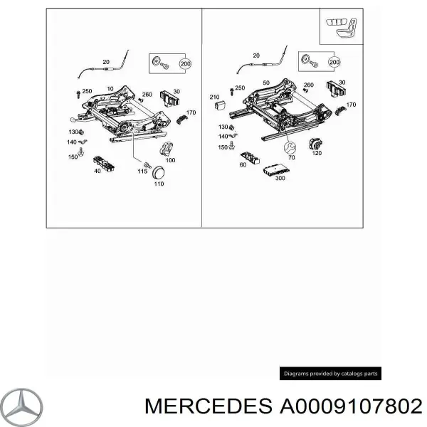 A0009107802 Mercedes | купить на Avto.pro
