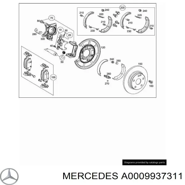 A0009937311 Mercedes | купить на Avto.pro
