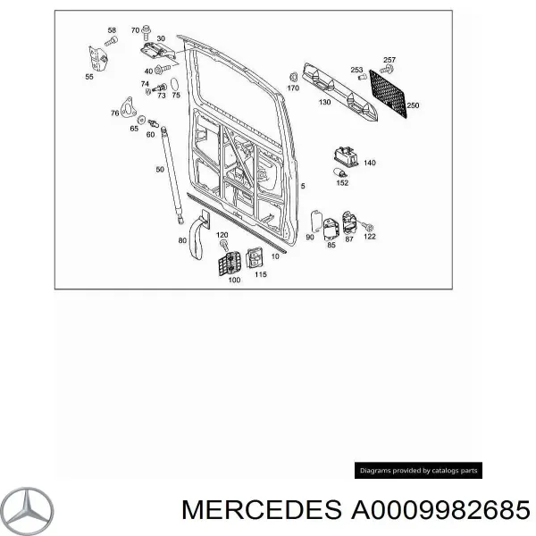 A0009982685 Mercedes | купить на Avto.pro