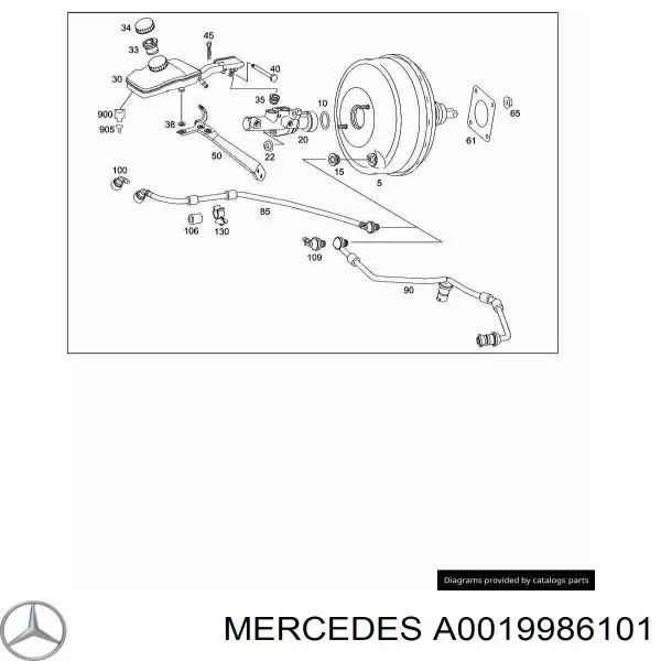 A0019986101 Mercedes | купить на Avto.pro
