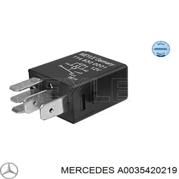 A0035420219 Mercedes | Реле электрическое многофункциональное A 003 542 ...