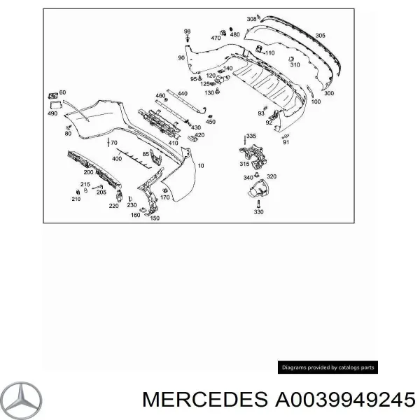 A0039949245 Mercedes | купить на Avto.pro