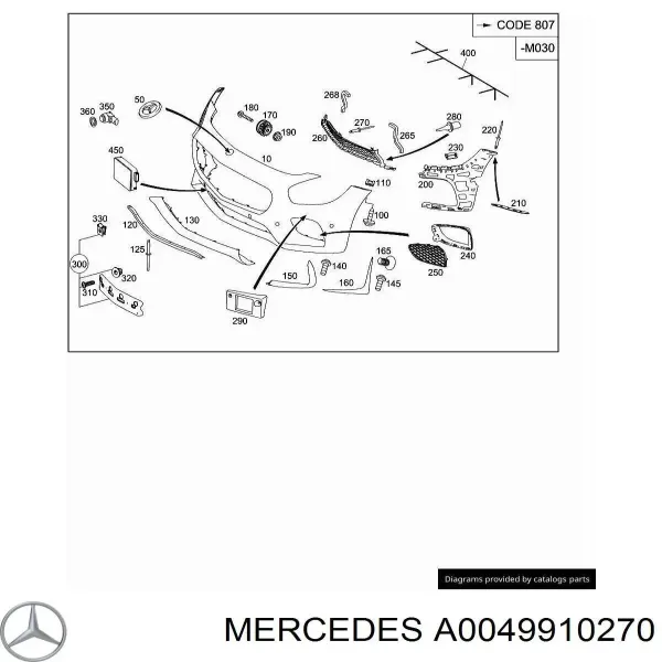 A0049910270 Mercedes | купить на Avto.pro