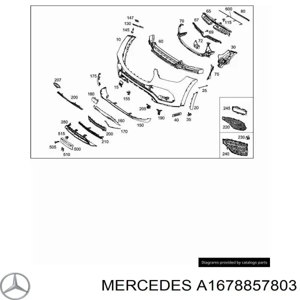 A1678857803 Mercedes | купить на Avto.pro