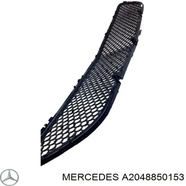 2048850153 Mercedes | Решетка бампера переднего центральная 204 885 01 ...