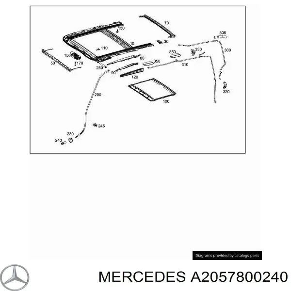 A2057800240 Mercedes | купить на Avto.pro
