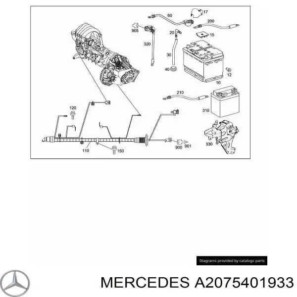 A2075401933 Mercedes | купить на Avto.pro