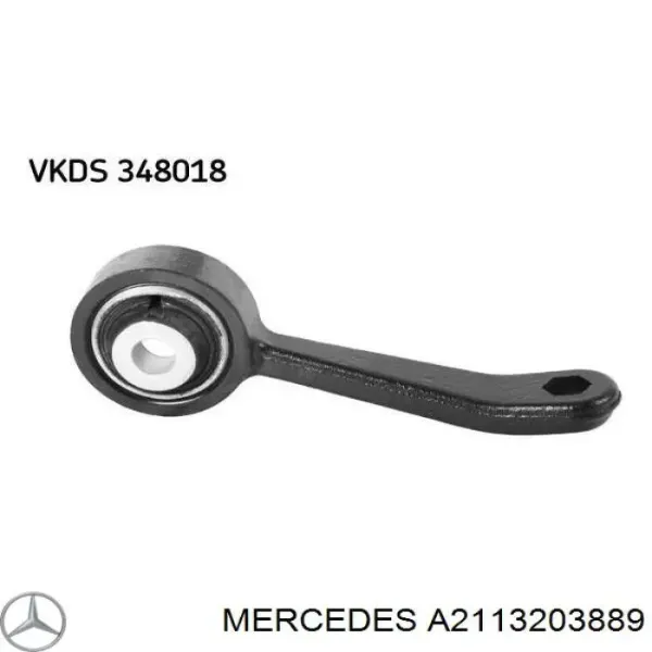 A2113203889 Mercedes | Стойка стабилизатора переднего правая A 211 320 ...