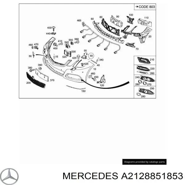 A2128851853 Mercedes | купить на Avto.pro