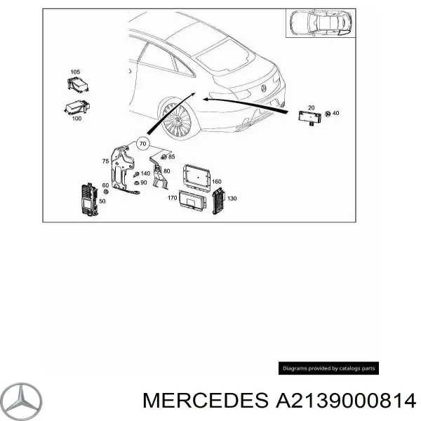 2139000814 Mercedes | купить на Avto.pro