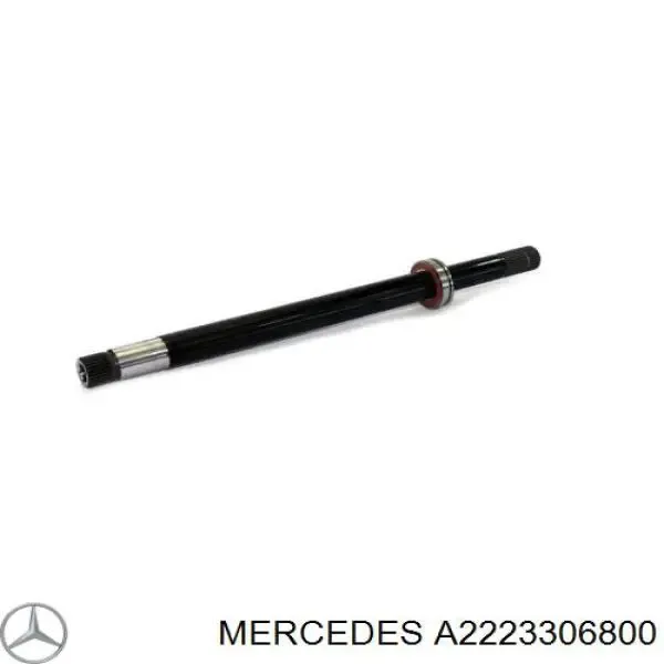 A2223306800 Mercedes | Вал привода полуоси промежуточный A 222 330 68 ...