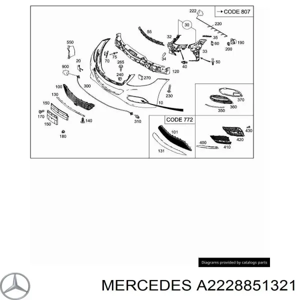 A2228851321 Mercedes | купить на Avto.pro