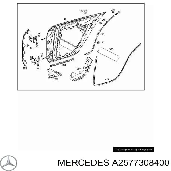 A2577308400 Mercedes | купить на Avto.pro