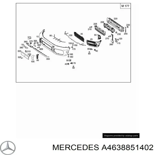 4638851402 Mercedes | купить на Avto.pro