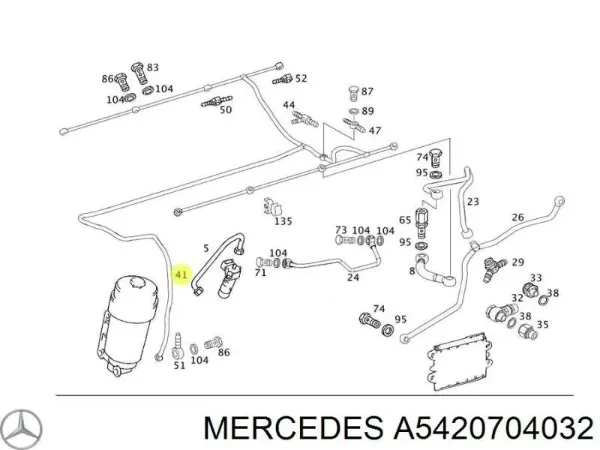 A5420704032 Mercedes | купить на Avto.pro