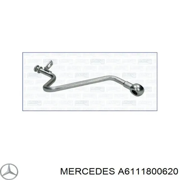 A6111800620 Mercedes | Трубка (шланг подачи масла к турбине) A 611 180 ...