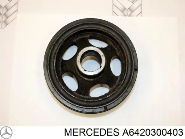 A6420300403 Mercedes | Шкив коленвала A 642 030 04 03 купить на Avto.pro