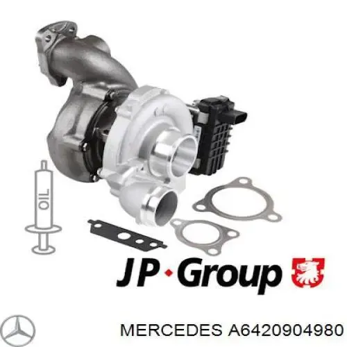 A6420904980 Mercedes | Турбина A 642 090 49 80 купить на Avto.pro