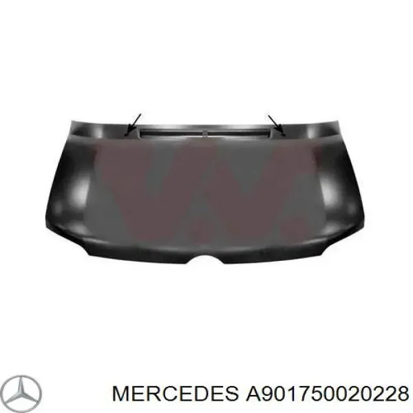 A901750020228 Mercedes | Капот A 901 750 0202 28 купить на Avto.pro