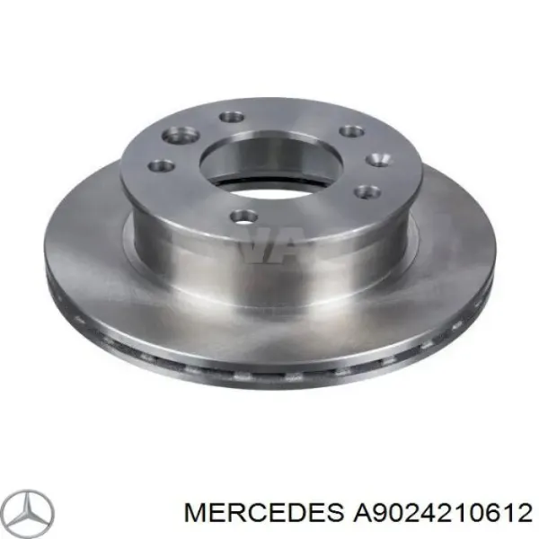 A9024210612 Mercedes | Диск тормозной передний A 902 421 06 12 купить ...