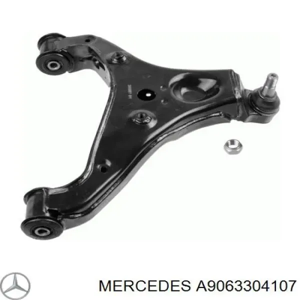 A9063304107 Mercedes | Рычаг передней подвески нижний правый A 906 330 ...