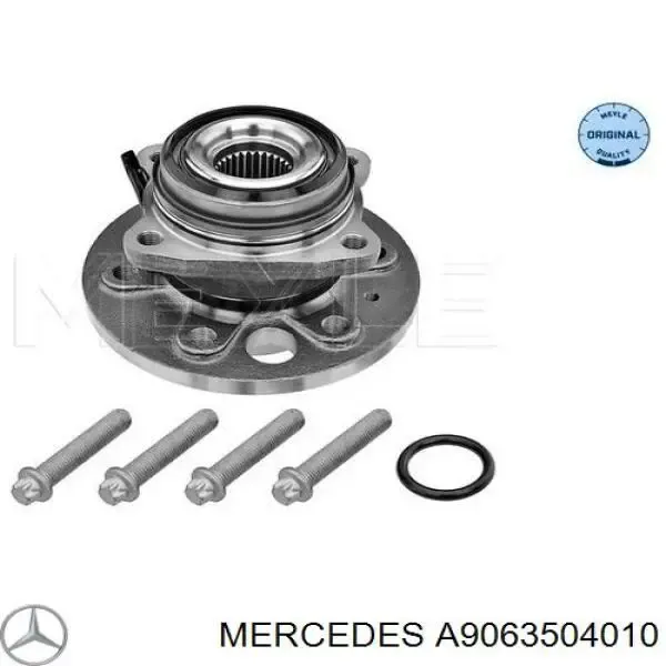 A9063504010 Mercedes | Полуось задняя правая A 906 350 40 10 купить на ...