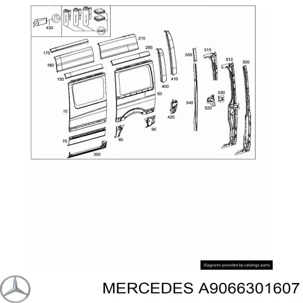 A906630160764 Mercedes | купить на Avto.pro
