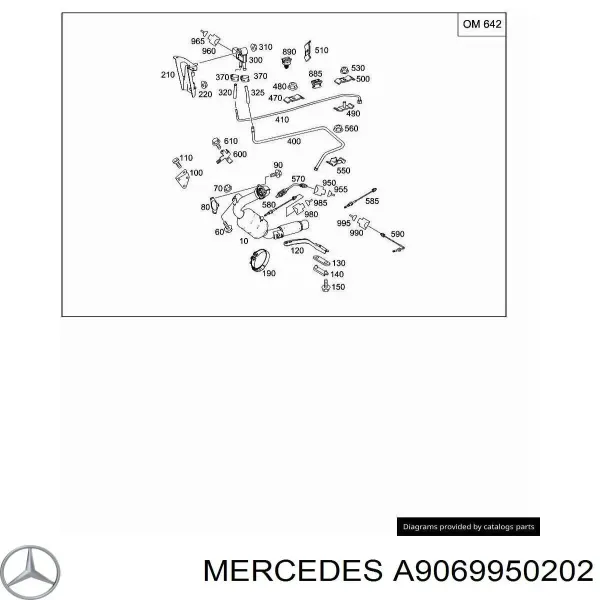 A9069950202 Mercedes | купить на Avto.pro