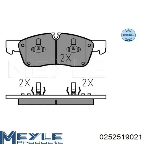 161629 Power Stop Колодки тормозные передние дисковые