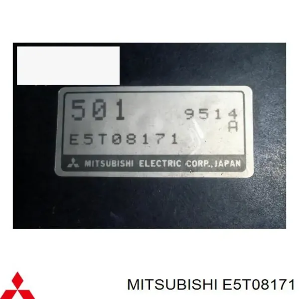 E5T08171 Mitsubishi Датчик потока (расхода) воздуха, расходомер M.A.F ...