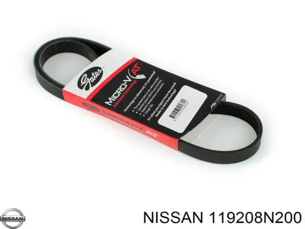 119208N200 Nissan/Infiniti Ремень агрегатов приводной