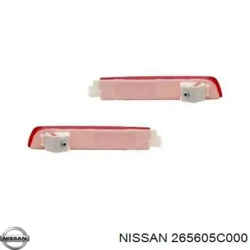 265605C000 Nissan/Infiniti Катафот (отражатель) заднего бампера правый