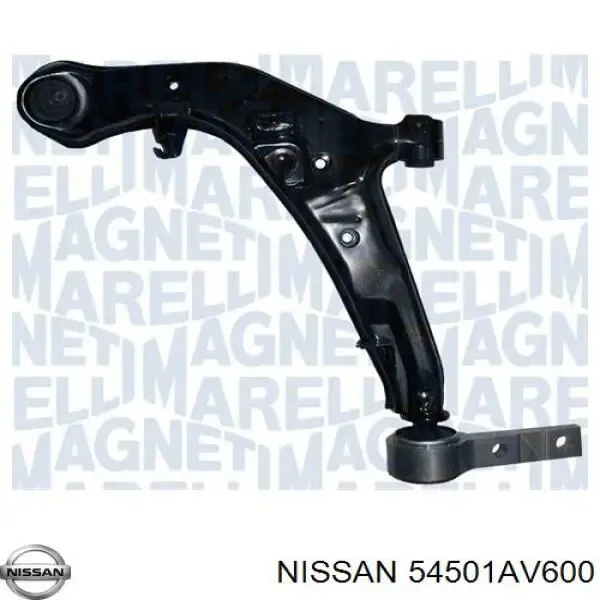 54501AV600 Nissan/Infiniti Рычаг передней подвески нижний левый
