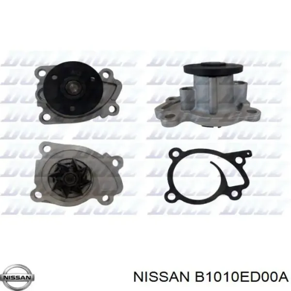 B1010-ED00A Nissan/Infiniti помпа водяная (насос) охлаждения