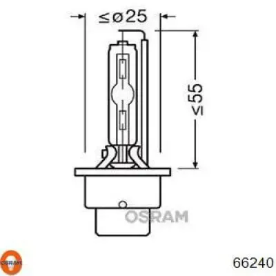 66240 Osram Лампочка ксеноновая
