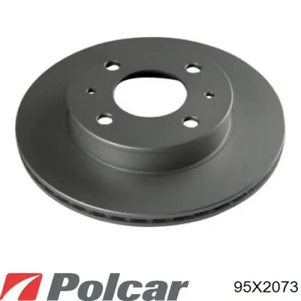 95X2073 Polcar Усилитель бампера переднего