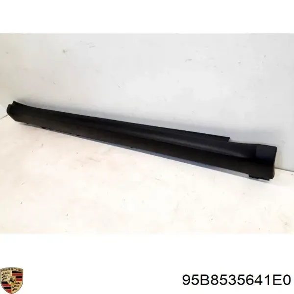 95B8535641E0 Porsche Накладка (молдинг) порога наружная правая