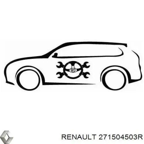 271504503R Renault (RVI) Резистор (сопротивление) вентилятора печки ...