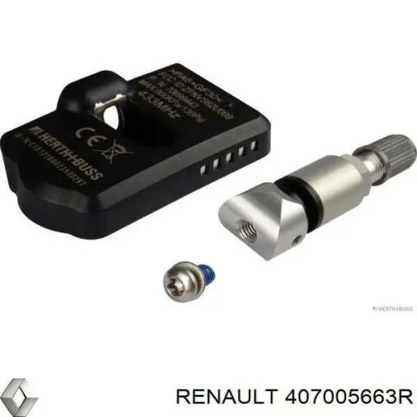 407005663R Renault (RVI) Датчик давления воздуха в шинах