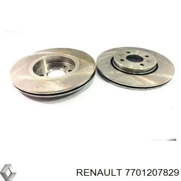 7701207829 Renault (RVI) Диск тормозной передний