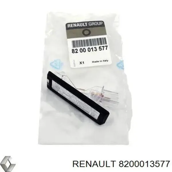 8200013577 Renault (RVI) Фонарь подсветки заднего номерного знака