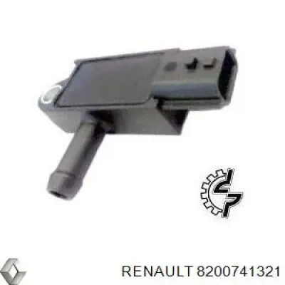8200741321 Renault (RVI) Датчик давления выхлопных газов