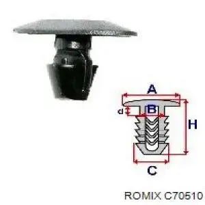 ROMC70510 Romix сравнить цены на Автопро