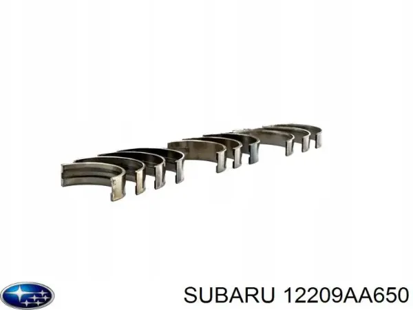 12209AA650 Subaru Вкладыши коленвала коренные, комплект, стандарт (STD)